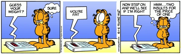1998 | Garfield Comic Strips Wiki | Fandom