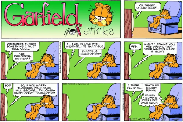 2008 | Garfield Comic Strips Wiki | Fandom