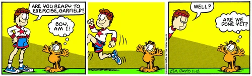 November 12 | Garfield Comic Strips Wiki | Fandom