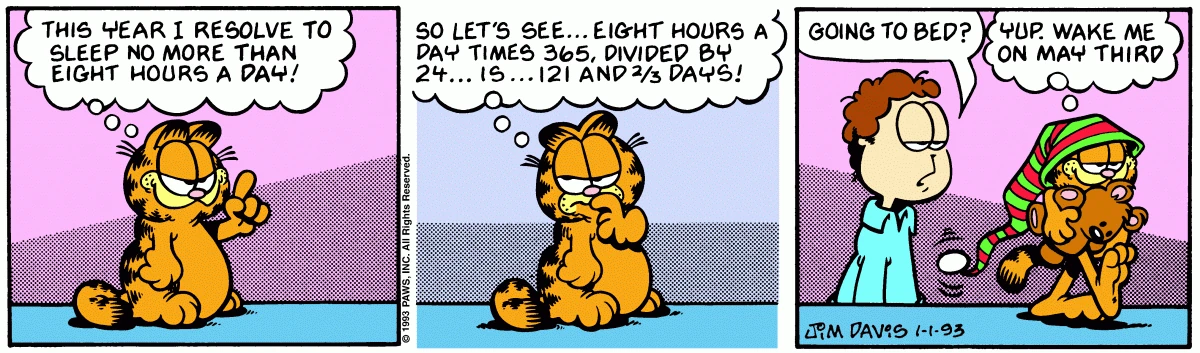 1993 | Garfield Comic Strips Wiki | Fandom