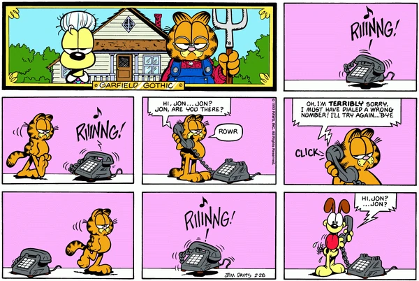 1993 | Garfield Comic Strips Wiki | Fandom