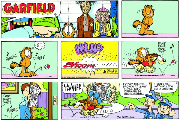 1997 | Garfield Comic Strips Wiki | Fandom