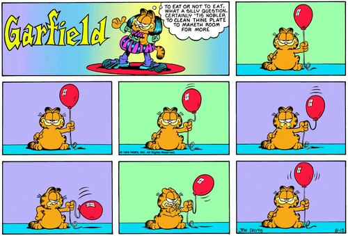 August 13 | Garfield Comic Strips Wiki | Fandom