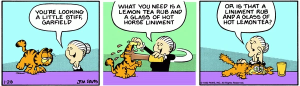 1982 | Garfield Comic Strips Wiki | Fandom