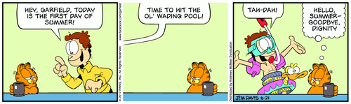June 21 | Garfield Comic Strips Wiki | Fandom