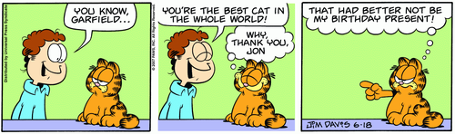 June 18 | Garfield Comic Strips Wiki | Fandom