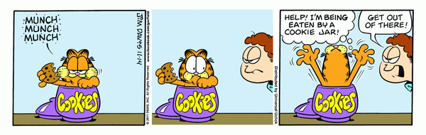Garfield, November 2011 comic strips | Garfield Wiki | Fandom
