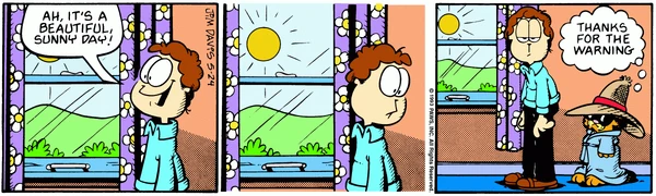 Garfield, May 1993 comic strips | Garfield Wiki | Fandom