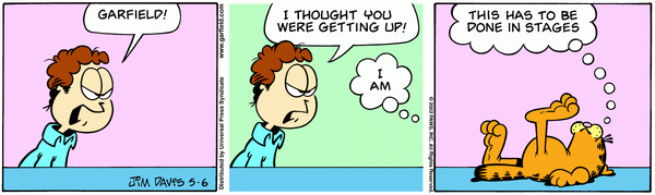 Garfield, May 2002 comic strips | Garfield Wiki | Fandom
