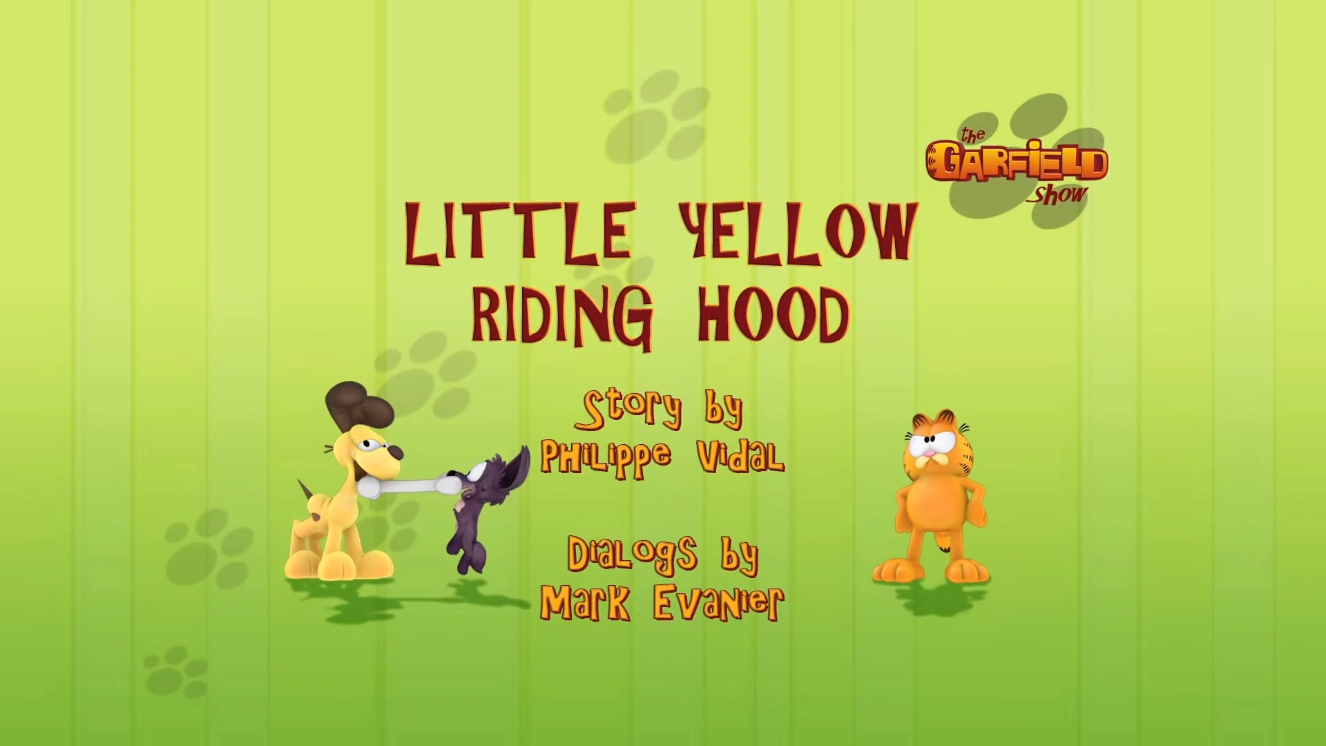 Little Yellow Riding Hood | Garfield Wiki | Fandom