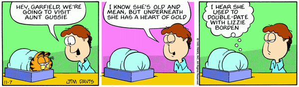 Garfield, November 1983 comic strips | Garfield Wiki | Fandom