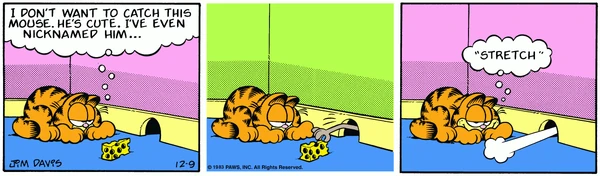 Garfield, December 1983 comic strips | Garfield Wiki | Fandom