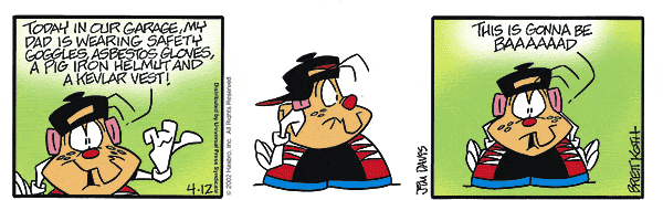 Mr. Potato Head, April 2003 comic strips | Garfield Wiki | Fandom