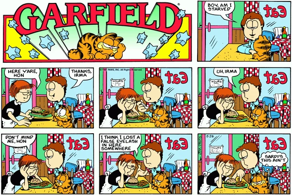 Garfield, May 1985 comic strips | Garfield Wiki | Fandom