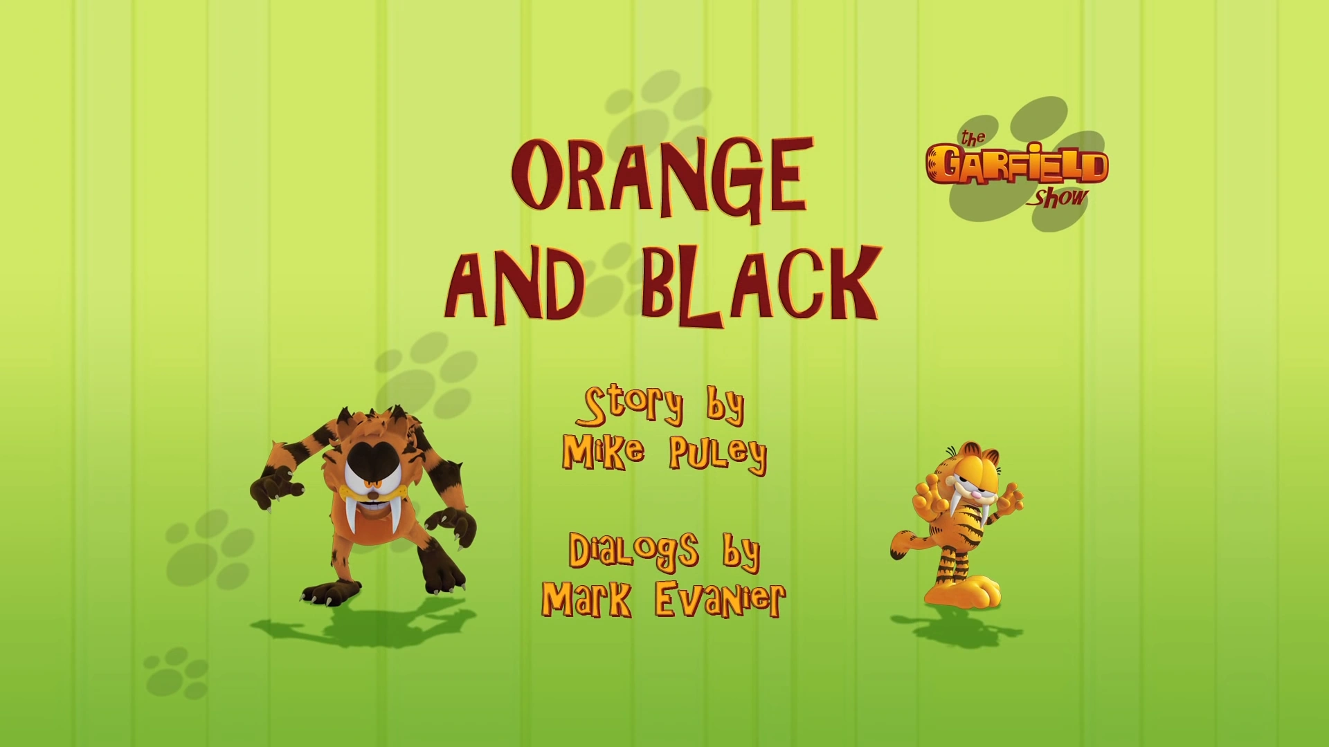 Orange and Black | Garfield Wiki | Fandom