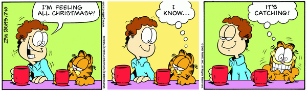 Garfield, December 2001 comic strips | Garfield Wiki | Fandom