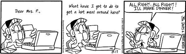 Mr. Potato Head, August 2001 comic strips | Garfield Wiki | Fandom