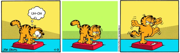 Garfield, April 1982 comic strips | Garfield Wiki | Fandom