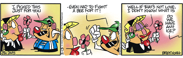 Mr. Potato Head, February 2003 comic strips | Garfield Wiki | Fandom