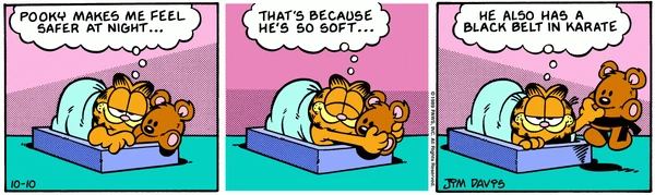 Garfield, October 1989 comic strips | Garfield Wiki | Fandom