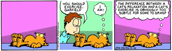 Garfield, May 1993 comic strips | Garfield Wiki | Fandom