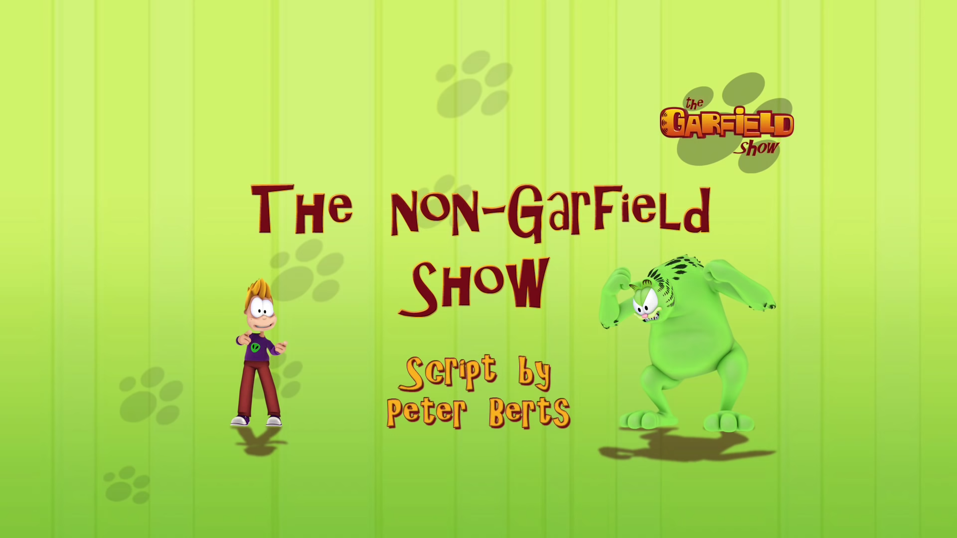 The Non-Garfield Show | Garfield Wiki | Fandom