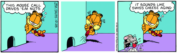 Garfield, October 1995 comic strips | Garfield Wiki | Fandom