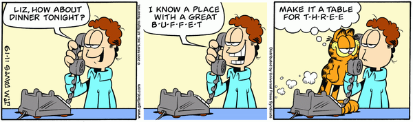 Garfield, November 2009 comic strips | Garfield Wiki | Fandom
