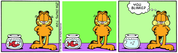 Garfield, July 1995 comic strips | Garfield Wiki | Fandom