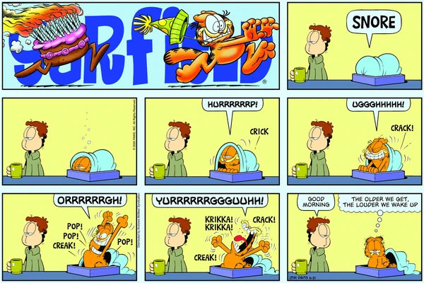 Garfield, June 2020 comic strips | Garfield Wiki | Fandom