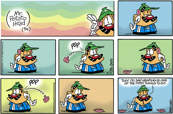 Mr. Potato Head, May 2003 comic strips | Garfield Wiki | Fandom