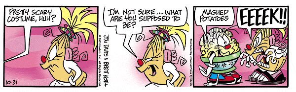 Mr. Potato Head, October 2001 comic strips | Garfield Wiki | Fandom