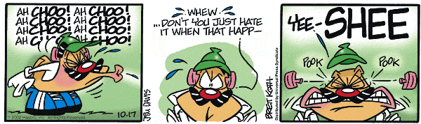 Mr. Potato Head, October 2002 comic strips | Garfield Wiki | Fandom