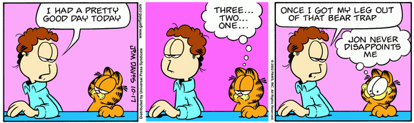 Garfield, October 2002 comic strips | Garfield Wiki | Fandom