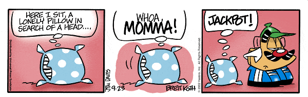 Mr. Potato Head, September 2002 comic strips | Garfield Wiki | Fandom