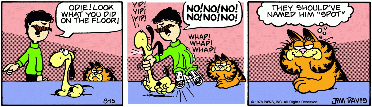 Image - 1978-08-15.gif | Garfield Wiki | FANDOM powered by Wikia