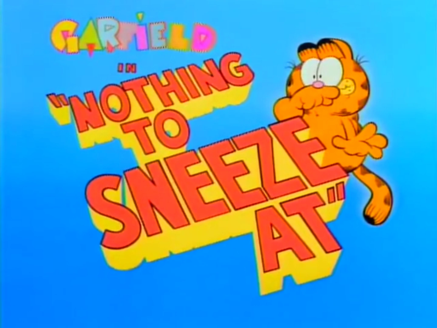 Nothing To Sneeze At | Garfield Wiki | Fandom