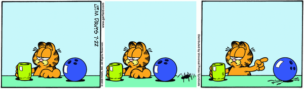 Garfield, July 2008 comic strips | Garfield Wiki | Fandom