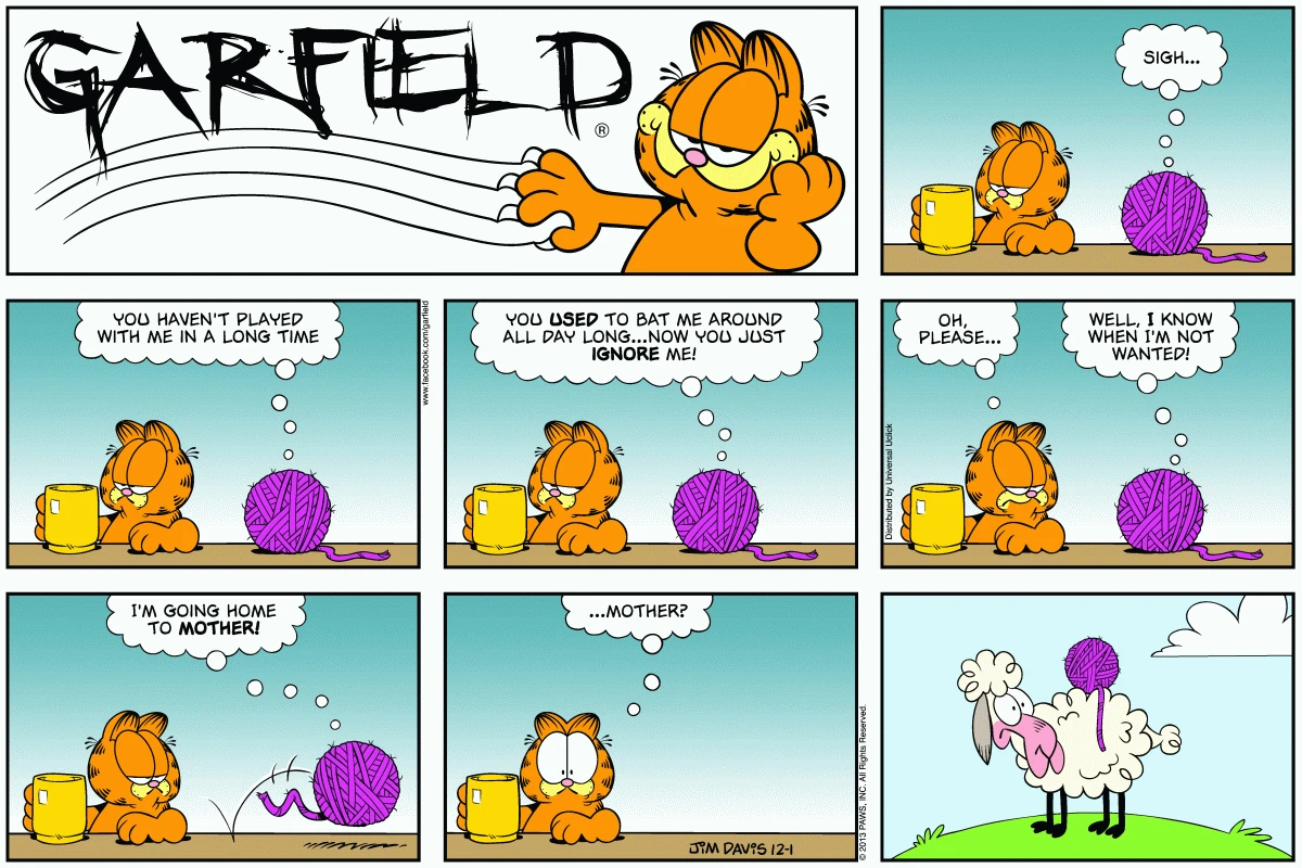 Garfield, December 2013 comic strips | Garfield Wiki | Fandom