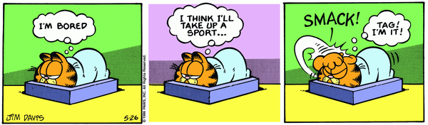 Garfield, May 1986 comic strips | Garfield Wiki | Fandom