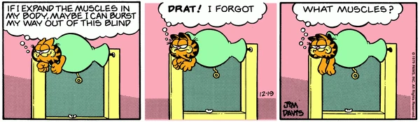 Garfield, December 1979 comic strips | Garfield Wiki | Fandom