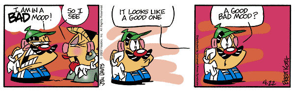 Mr. Potato Head, April 2002 comic strips | Garfield Wiki | Fandom