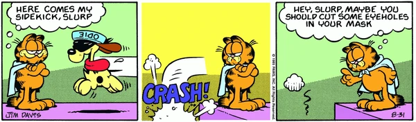 Garfield, August 1985 comic strips | Garfield Wiki | Fandom
