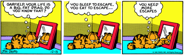 Garfield, December 1985 comic strips | Garfield Wiki | Fandom