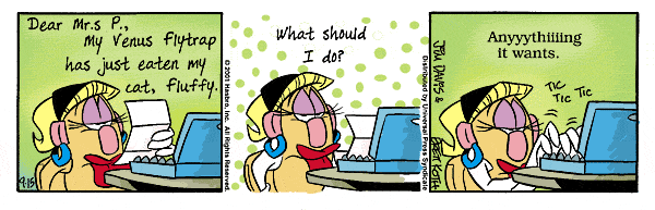 Mr. Potato Head, September 2001 comic strips | Garfield Wiki | Fandom