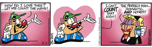 Mr. Potato Head, February 2003 comic strips | Garfield Wiki | Fandom