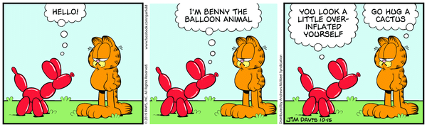 Garfield, October 2019 comic strips | Garfield Wiki | Fandom
