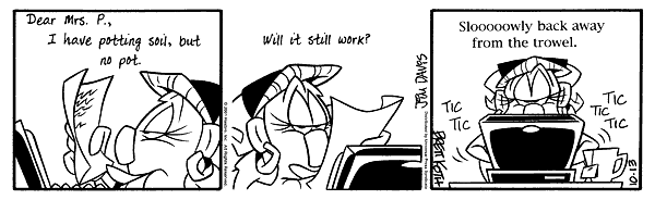 Mr. Potato Head, October 2001 comic strips | Garfield Wiki | Fandom