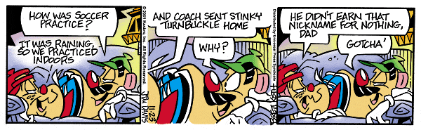 Mr. Potato Head, November 2001 comic strips | Garfield Wiki | Fandom