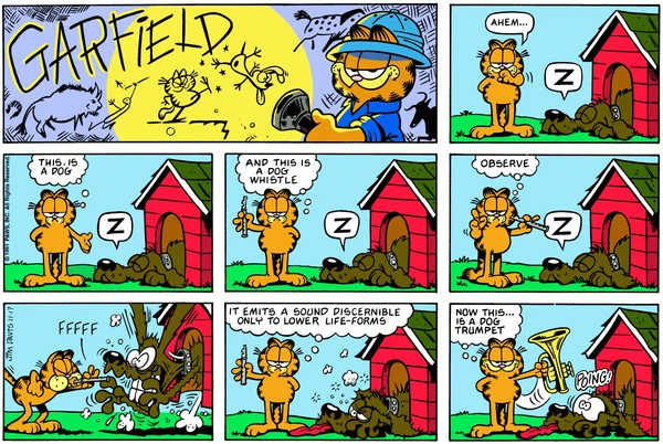 Garfield, November 1991 comic strips | Garfield Wiki | Fandom